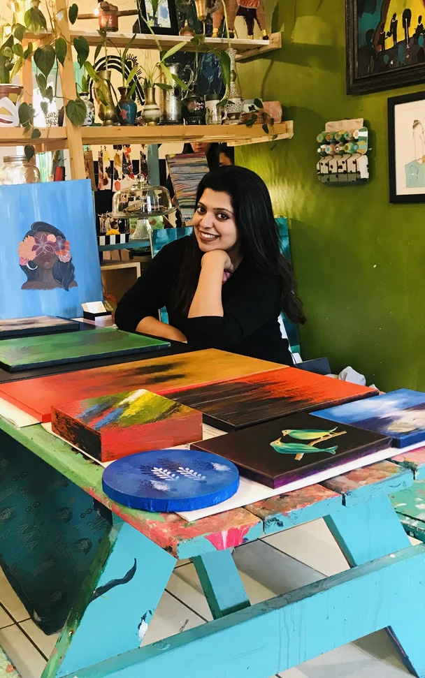 About Elsa Stories - Abstract Art by Reenu Elsa